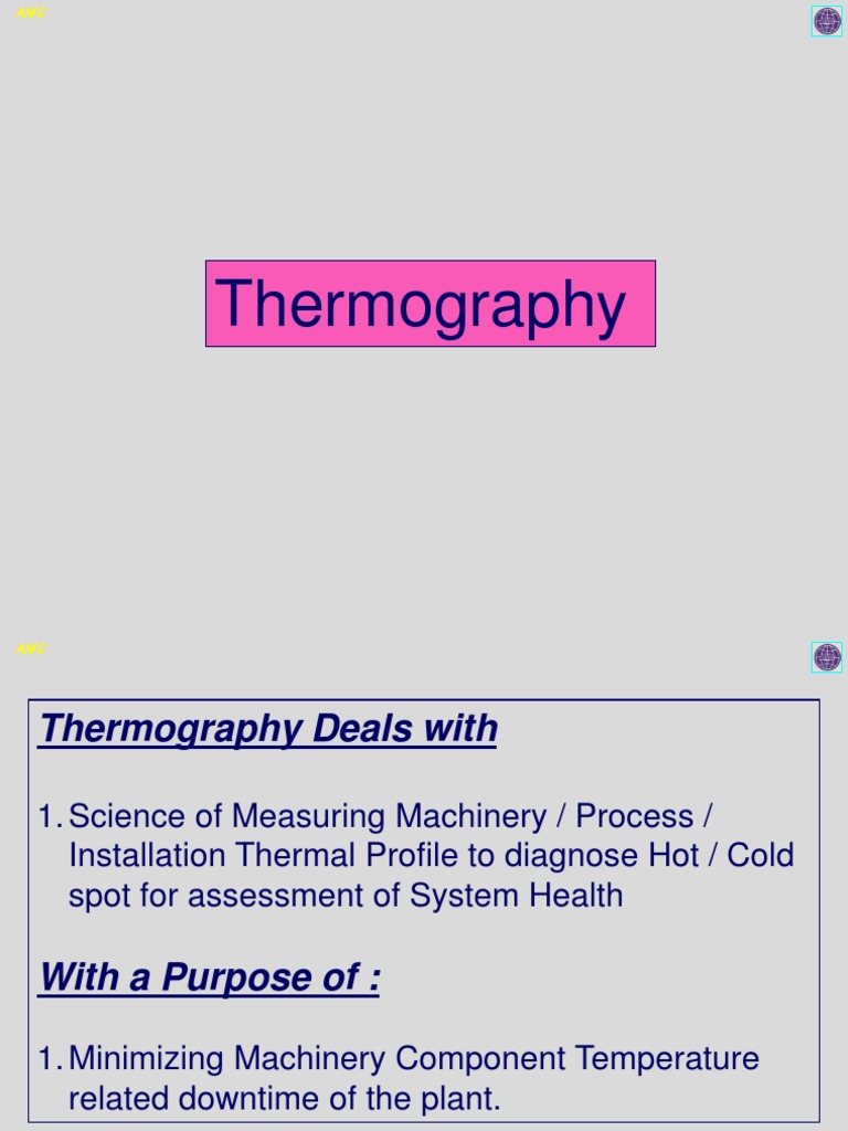 1B5 Thermography Basics & Sample Cases | PDF | Infrared | Thermography