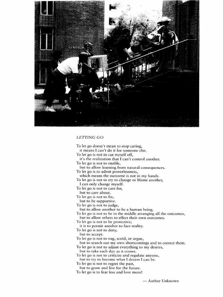 Letting Go | PDF