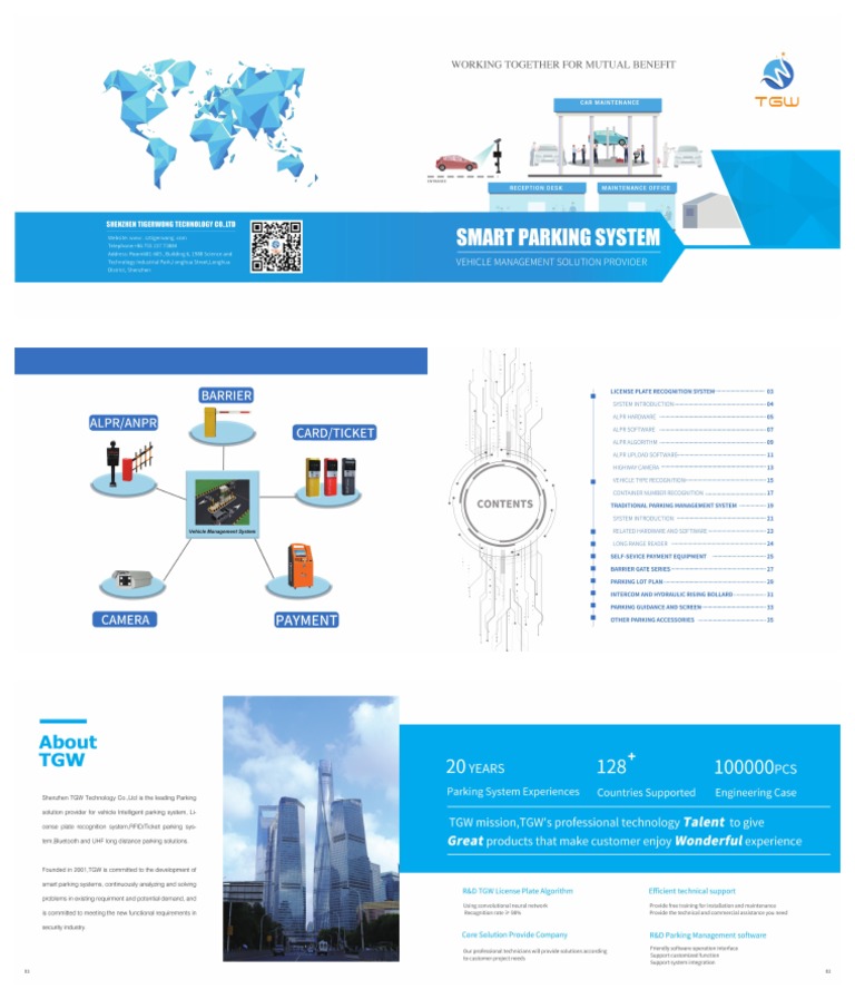 TGW Smart Parking Catalog (1) (1) | PDF