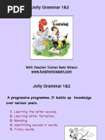 Jolly Phonics Word Bank | PDF | Phonics | Linguistic Typology