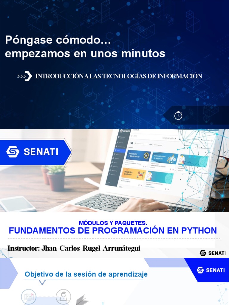 Módulos y Paquetes. | PDF | Python (lenguaje de programación ...