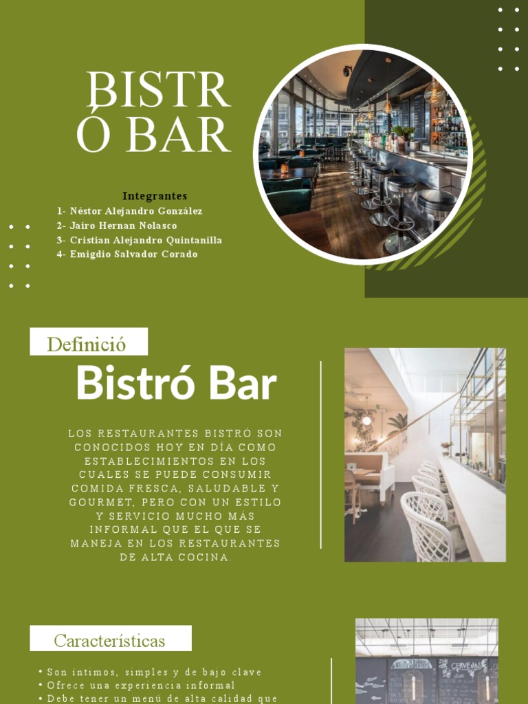 Bar Bistró | PDF