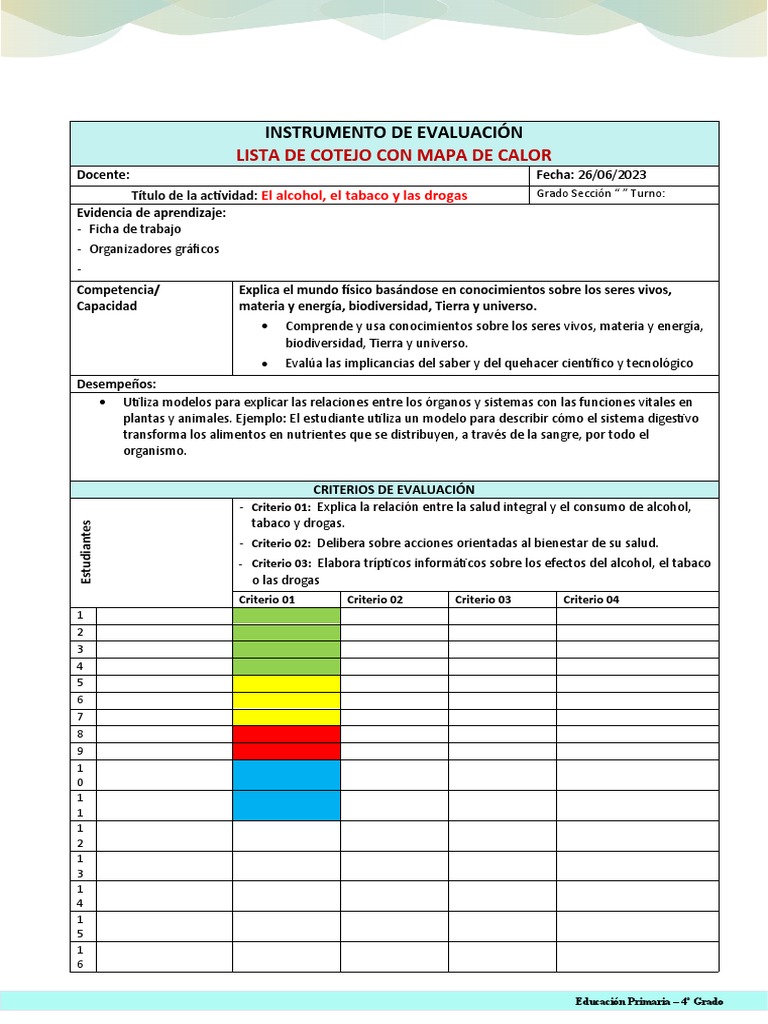 CyT 4° - INSTR. 26 JUNIO | PDF