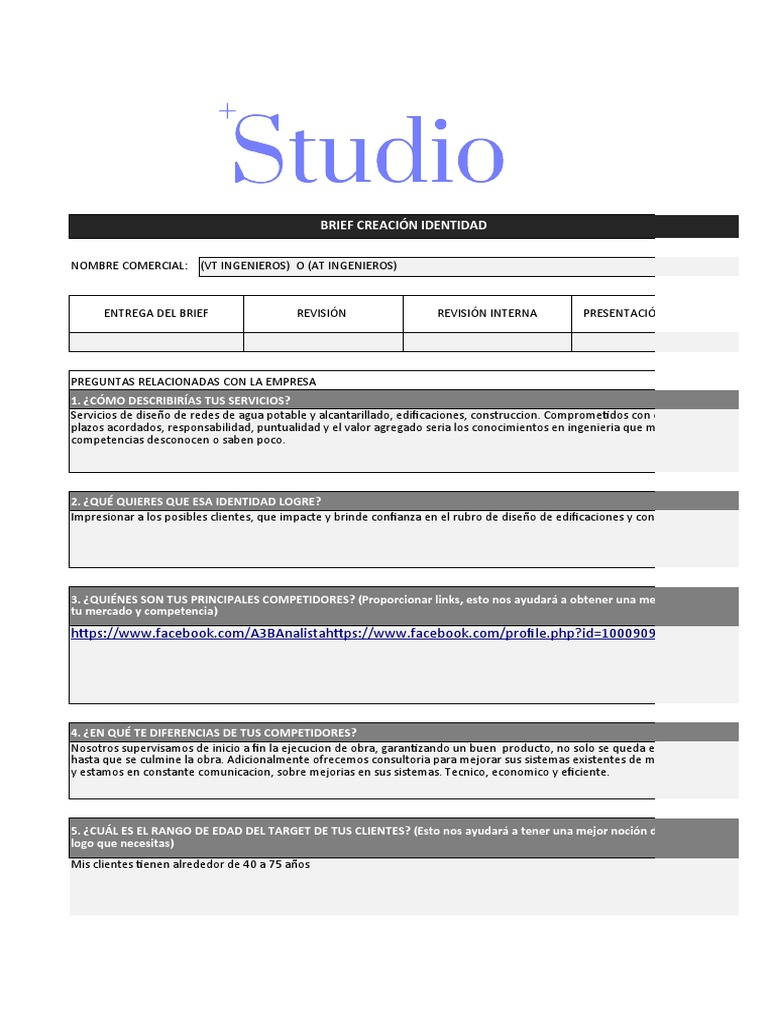 Brief +studio | PDF | Color