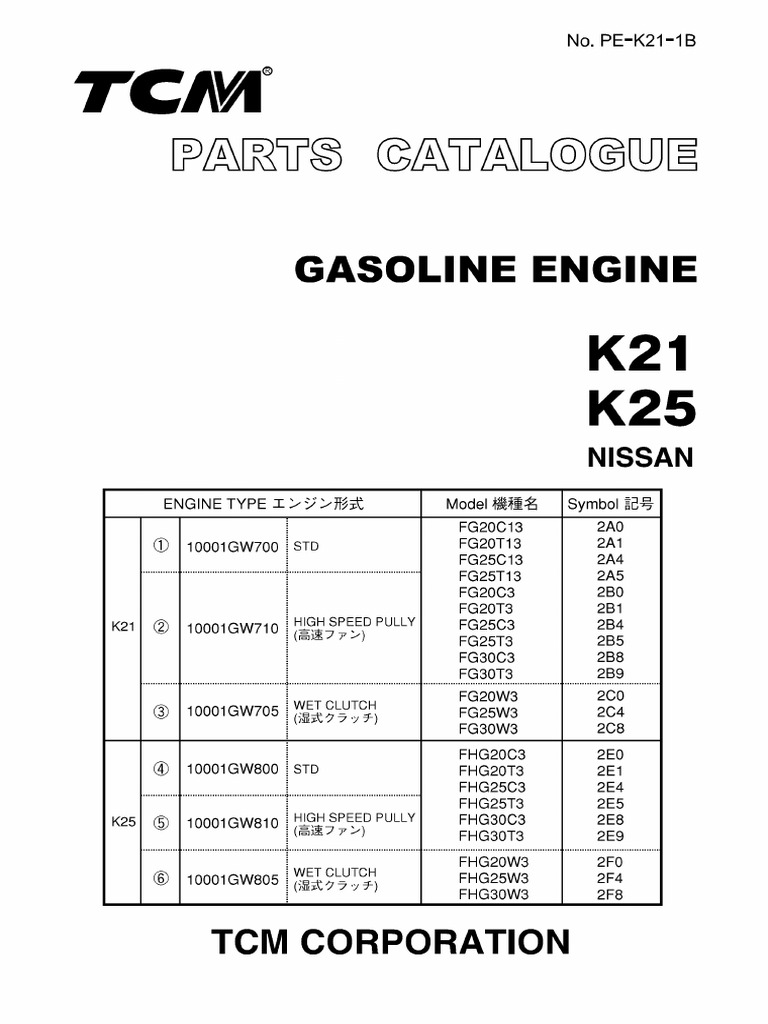 K21 Engine | PDF