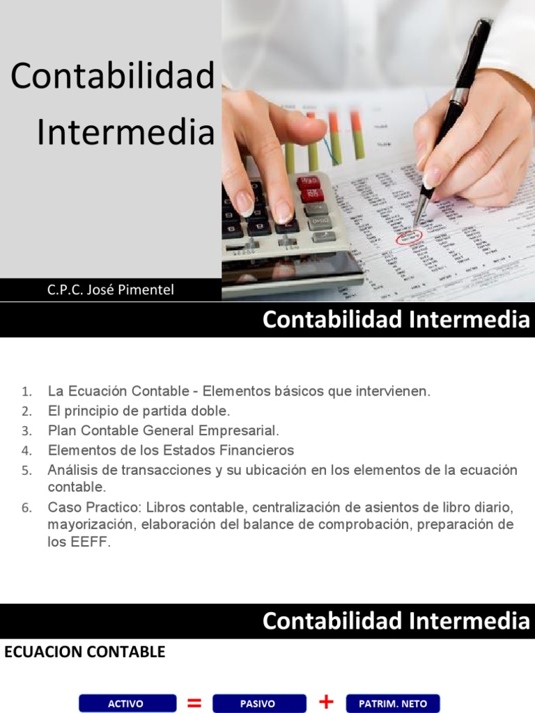 Contabilidad Intermedia | PDF | Contabilidad | Ciencias económicas