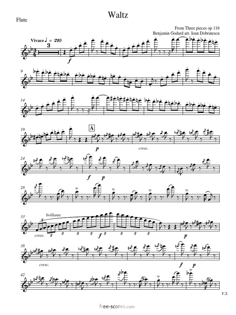 Godard Benjamin Waltz Revised Godard | PDF | Musical Forms | Elements ...
