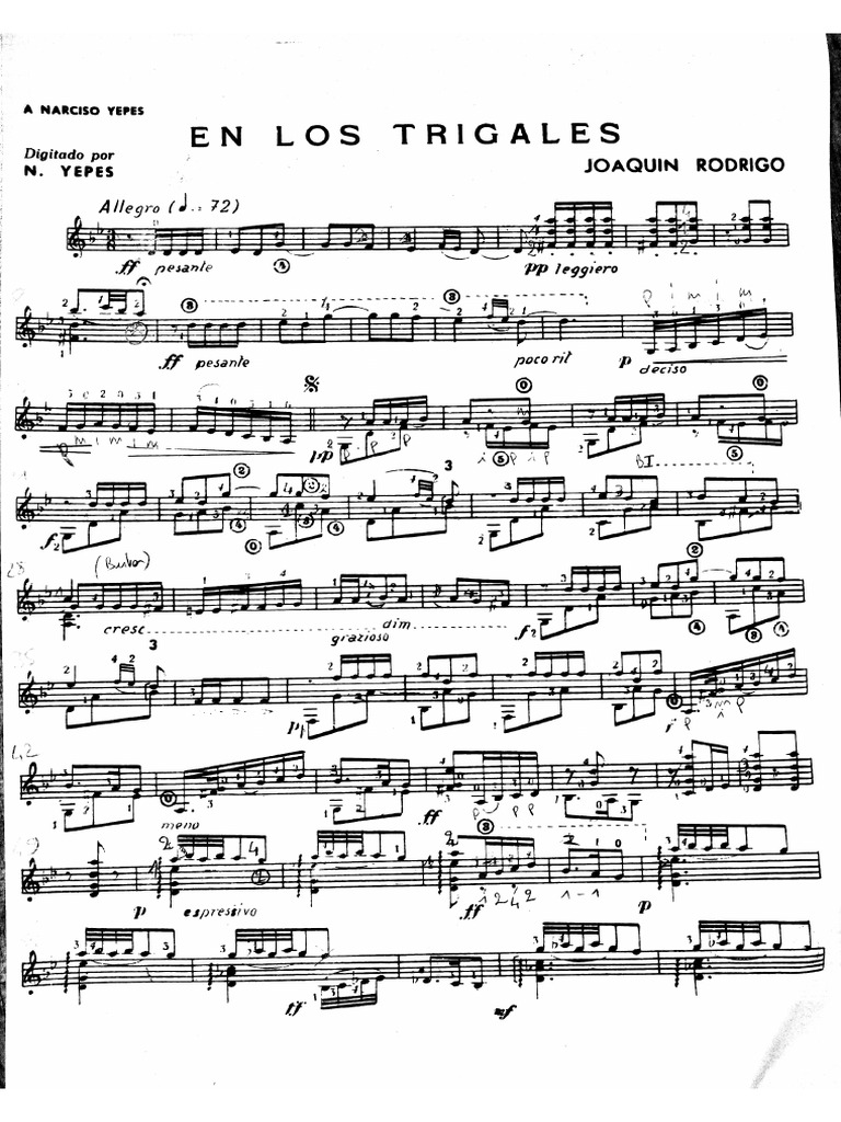 En Los Trigales | PDF