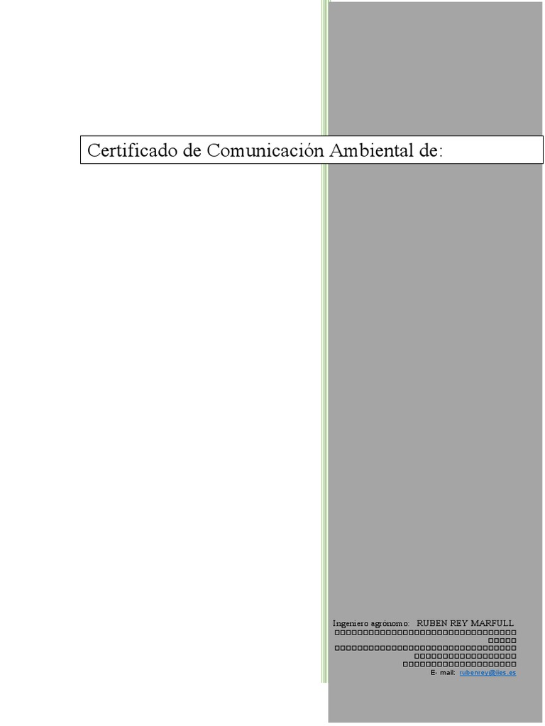 Cría de Perdiz Roja en Ávila | PDF | Residuos | La contaminación del agua