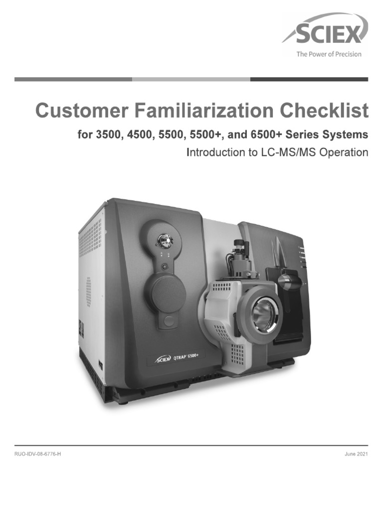 5500+ Costumer Familiarization Checklist | PDF
