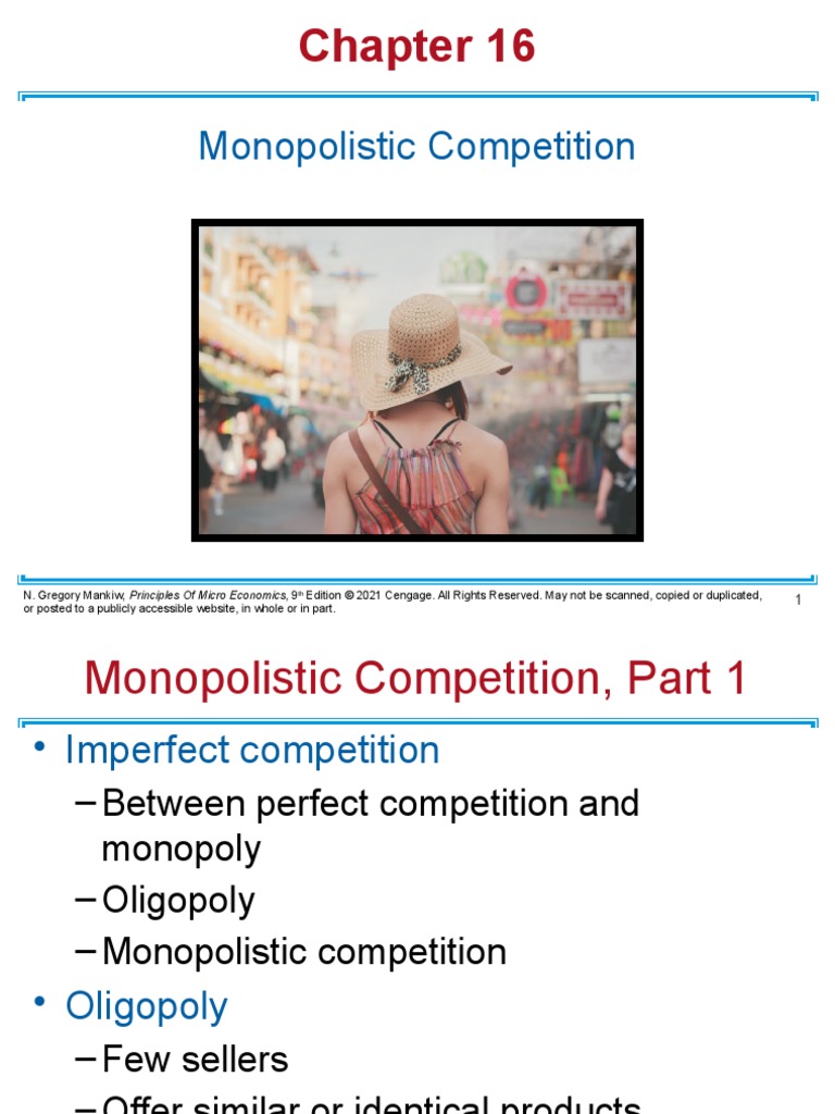 Chapter 16 Monopolistic Competition - M | PDF | Profit (Economics ...