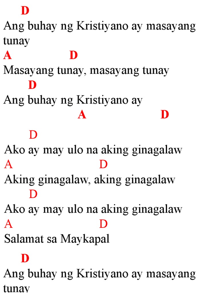 Ang Buhay ng Kristiyano | PDF