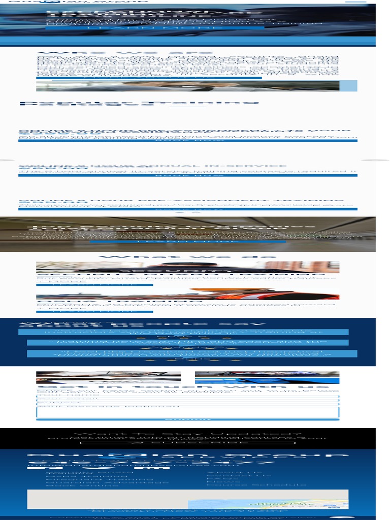 Security Guard Training & OSHA Training NY Guardian Group Services ...