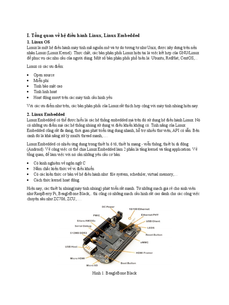 Overview Embedded Linux | PDF