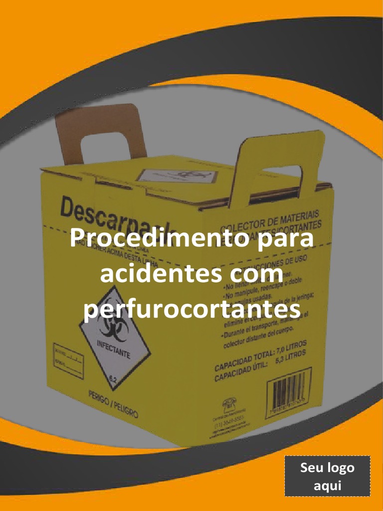 NR32 - Procedimento para Acidentes Com Perfurocortantes - 2023 | PDF ...