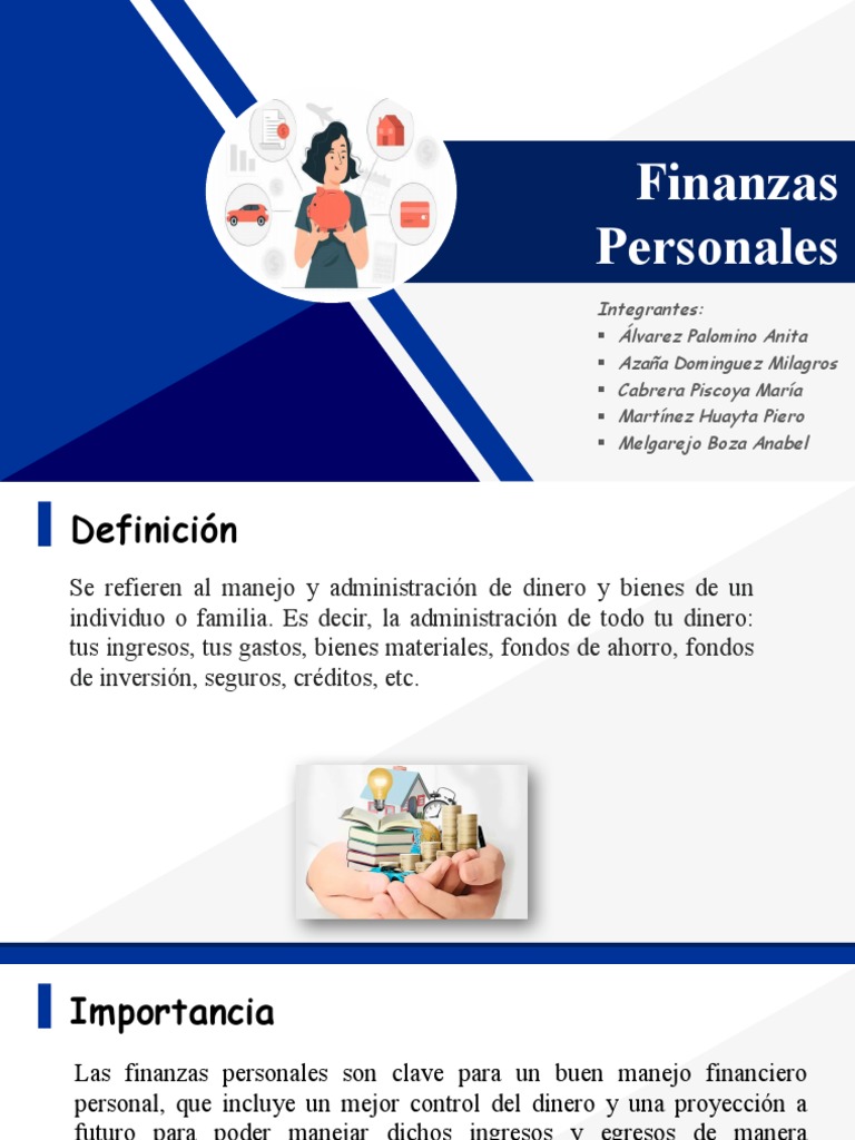 Finanzas Personales | PDF | Finanzas personales | Planificación