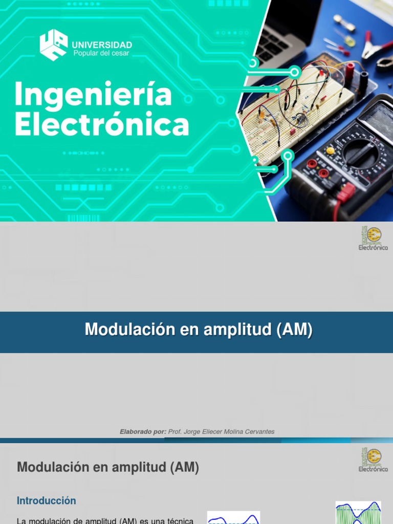 Modulación en Amplitud | PDF | Modulación | Modulación de frecuencia