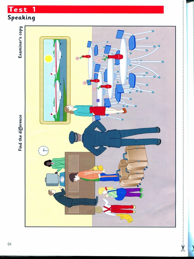 Flyers Book-Speaking 1 | PDF