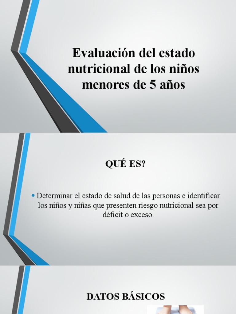Evaluación Del Estado Nutricional | PDF