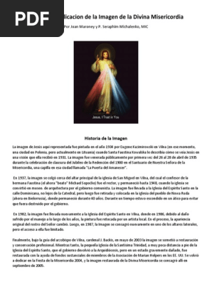 La Divina Misericord Sraphim Michalenko 1982 Top Sellers | varsana.com