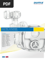Auma Actuator Catalogue | PDF | Switch | Electric Motor