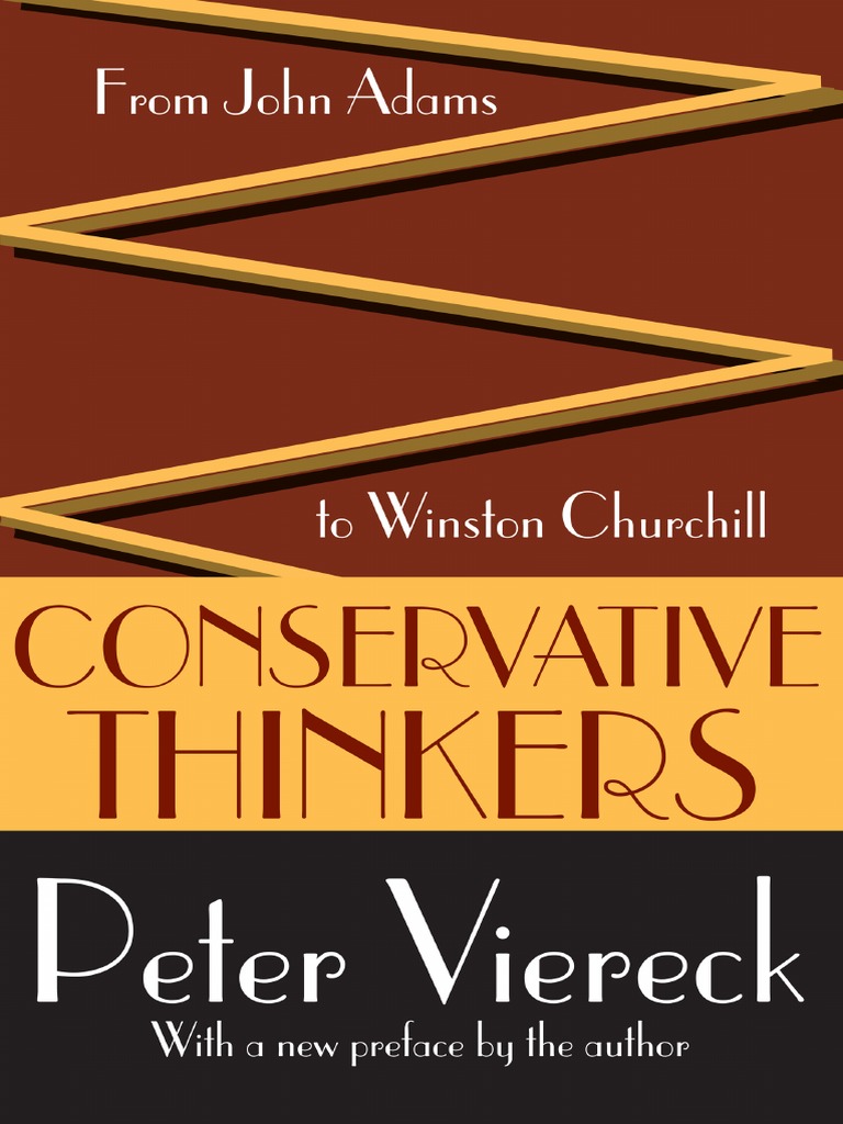 Peter Viereck - Conservative Thinkers - From John Adams To Winston ...