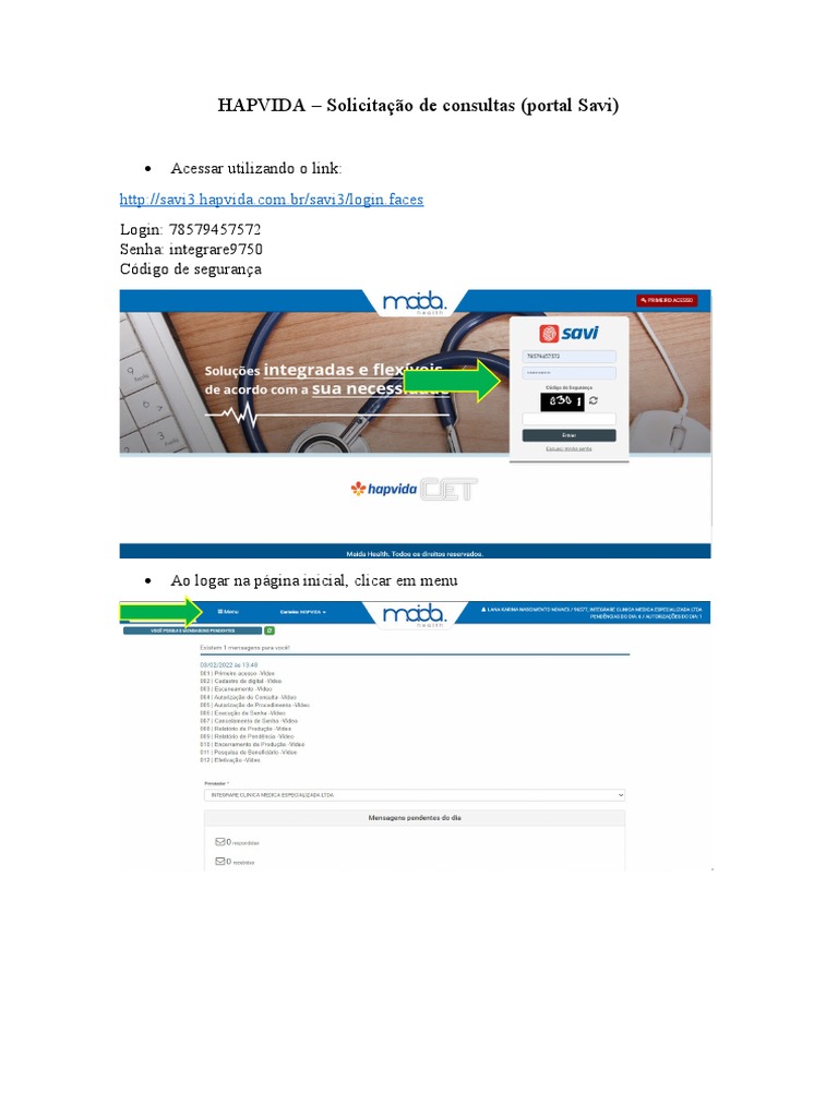 HAPVIDA | PDF | Informática