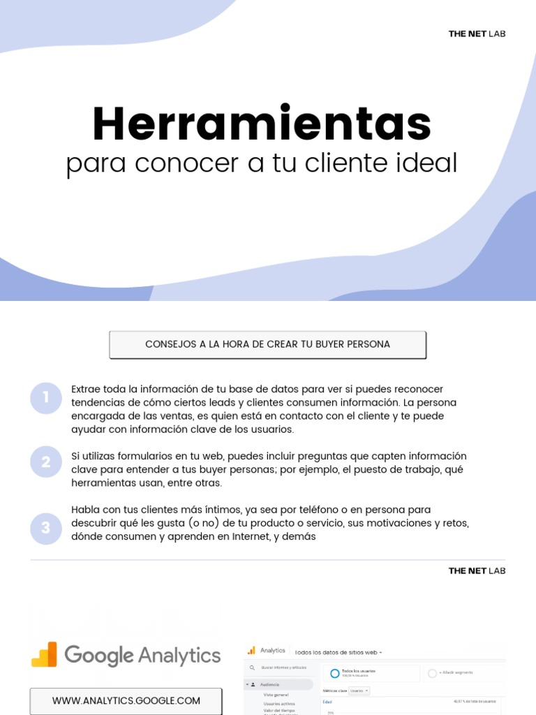 7 Herramienta Que Te Ayudaran A Conocer A Tu Cliente Ideal - The NET ...