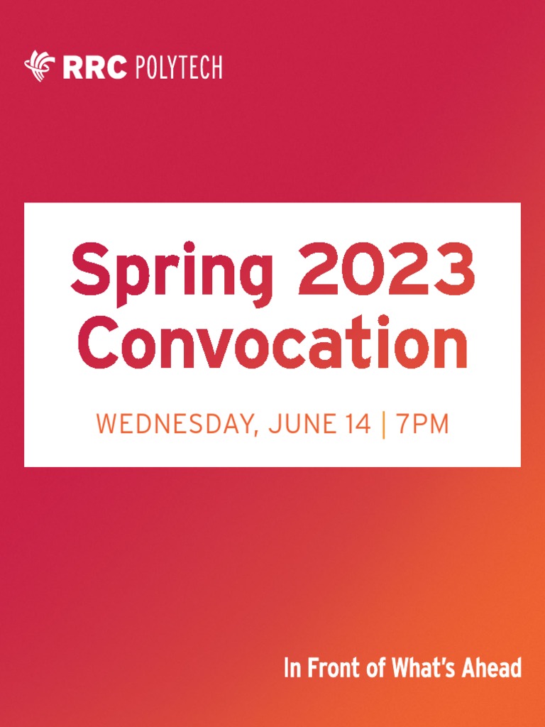 RRC Polytech Convocation Spring 2023 | PDF