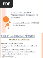 Titrimetric Methods of Analysis | PDF | Titration | Chemistry