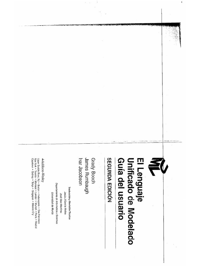 El Lenguaje Unificado de Modelado - Booch - Rumbaugh - Jacobson | PDF