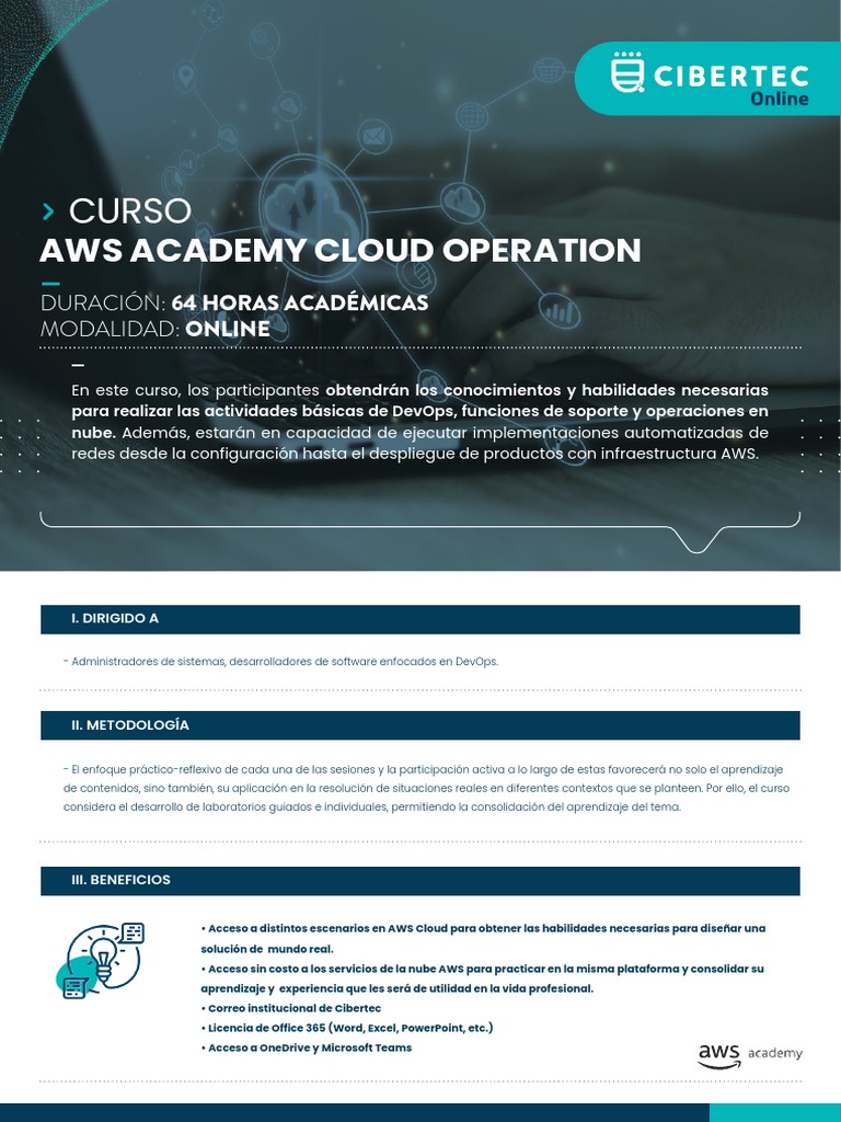 Curso DevOps en AWS para Profesionales | PDF | Computación en la nube | Ciencias de la Computación