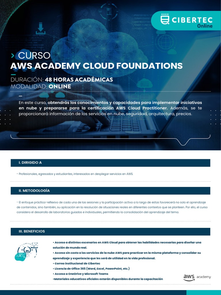 Curso AWS Academy Cloud Foundations | PDF | Servicios web de Amazon ...