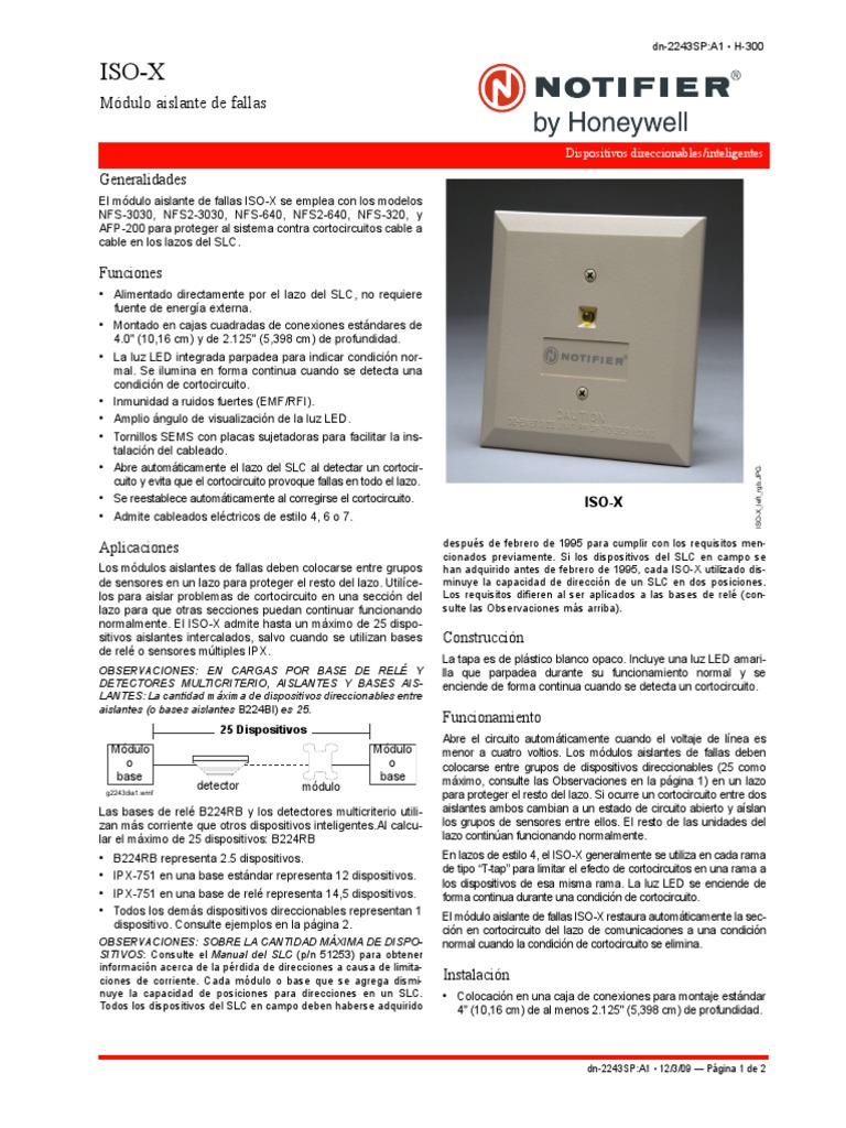 ISO-X Ficha Técnica | PDF | Relé | Diodo emisor de luz