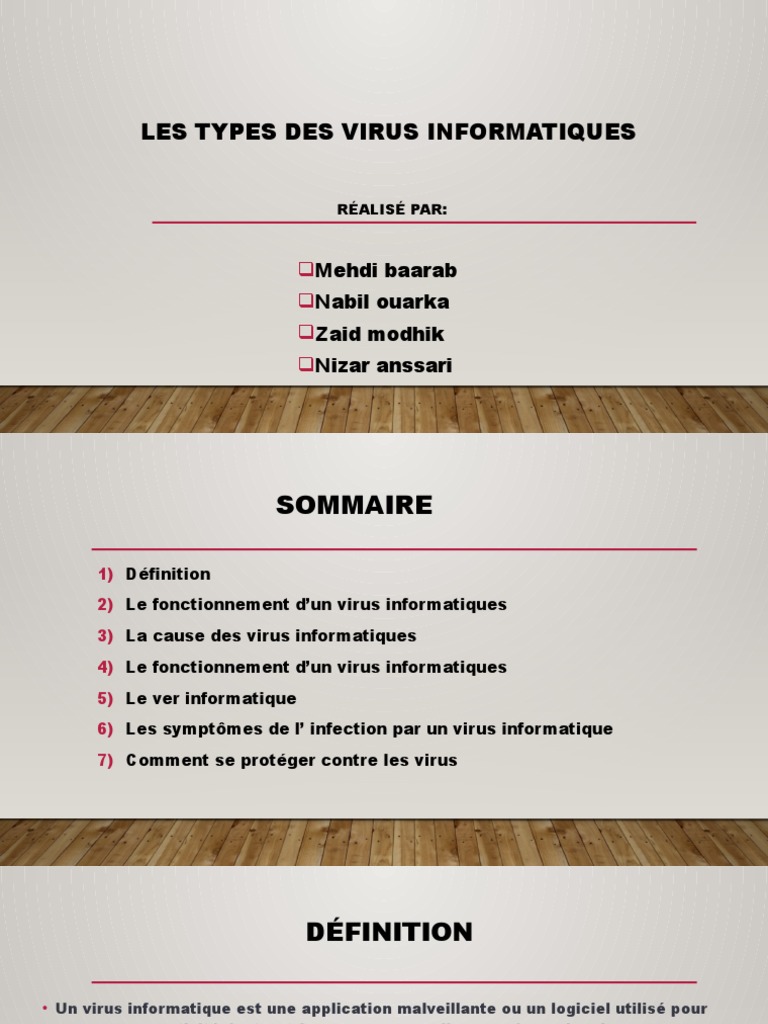 Types de virus informatiques expliqués | PDF | Virus informatique ...