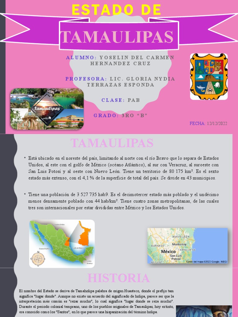 Datos y cultura de Tamaulipas | PDF | Cocina mexicana | Maíz