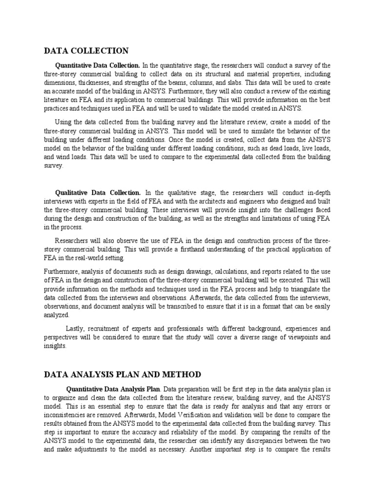 Data Collection | PDF | Data | Data Analysis