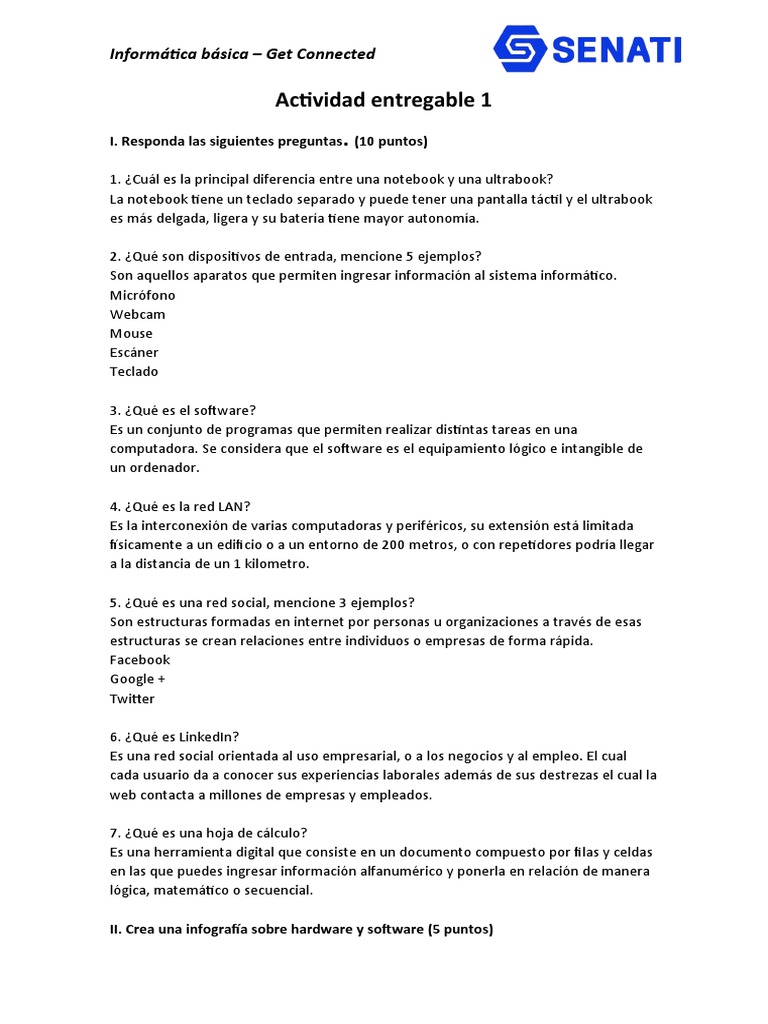 SINU 151 - Entregable Informatica01 | PDF