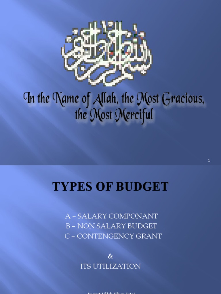 Jatoi - Budget, NSB & Contengency Grat | PDF | Cheque | Budget