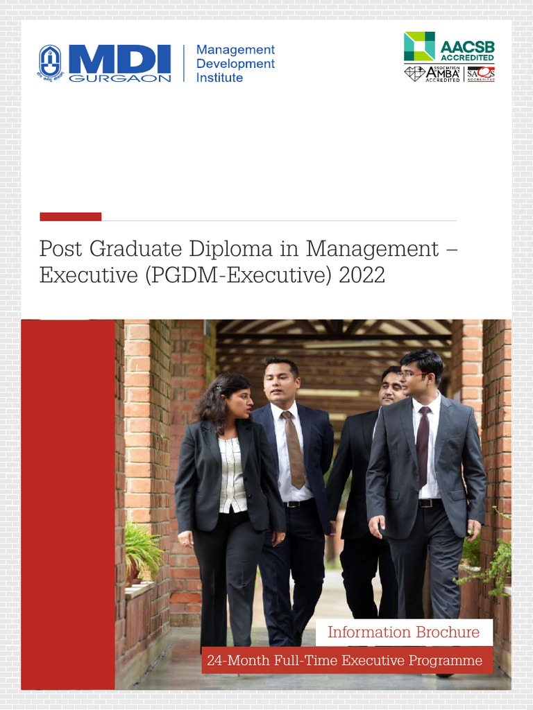 PGDM Executive | PDF | Business | Strategic Management