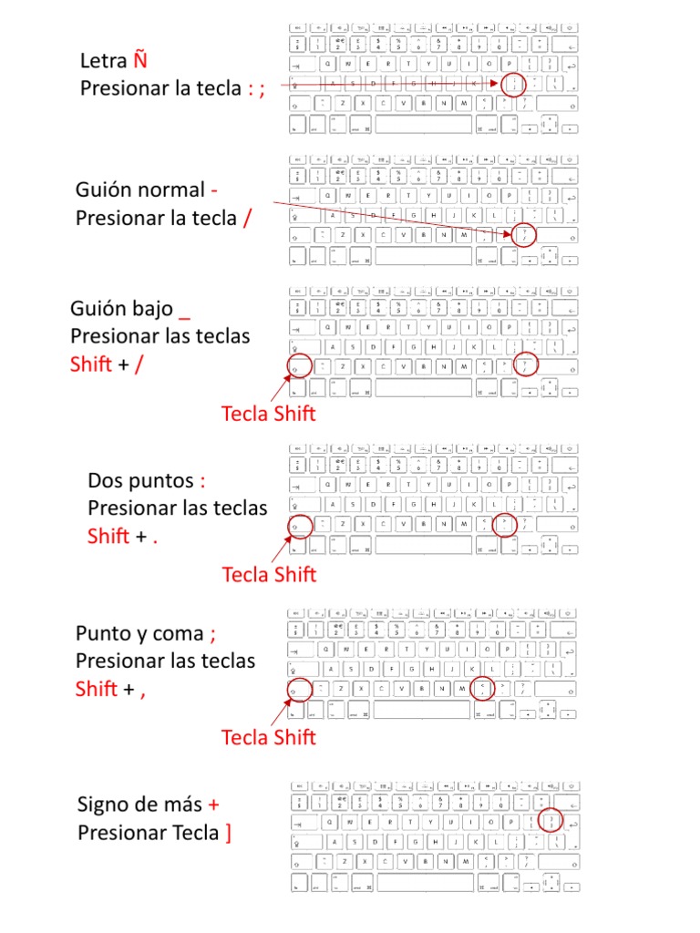 Manual Teclado Americano | PDF