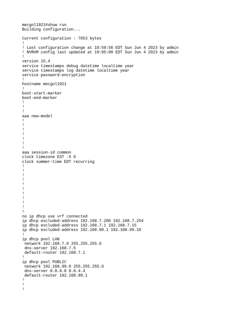 Mec Show Run | PDF | Internet Protocols | Hypertext Transfer Protocol