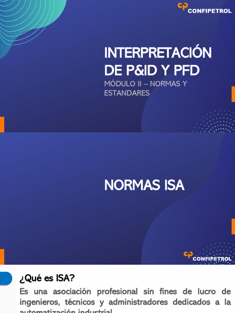 Interpretacion de P&ID - PFDs - Confipetrol Marzo-2023 | PDF | Informática | Ciencias de la ...