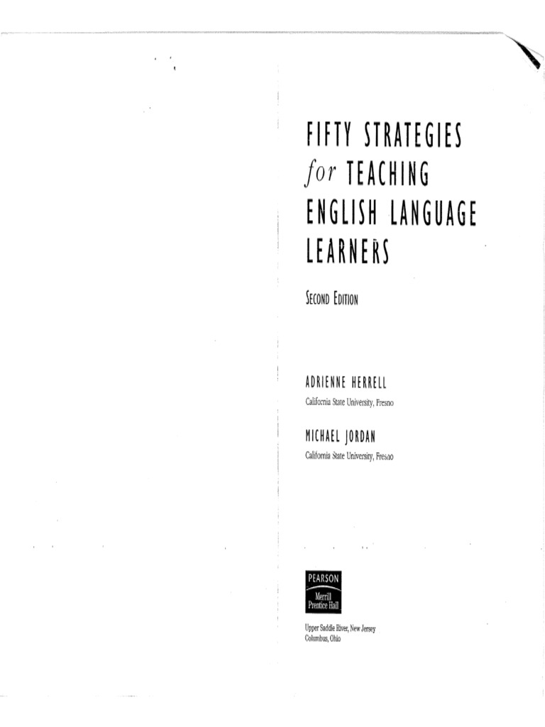 The LanguageLab Library - 50 Strategies For Teaching English Language ...