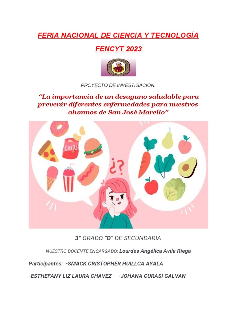 Proyecto de Investigación | PDF | Cereales | Leche