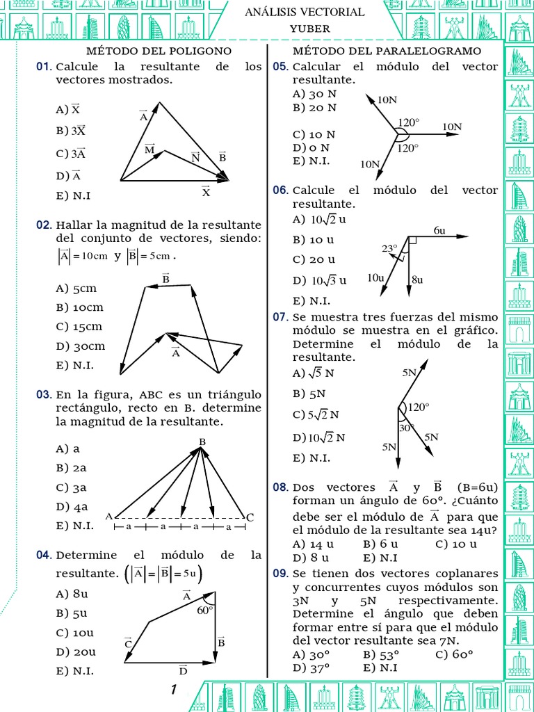 Semana 2 Fisica | PDF | Vector Euclidiano | Triángulo