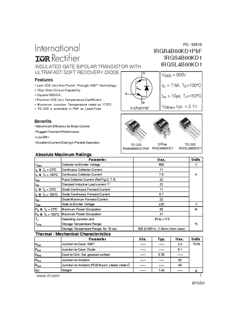 Datasheet | Download Free PDF | Electrical Engineering | Electricity