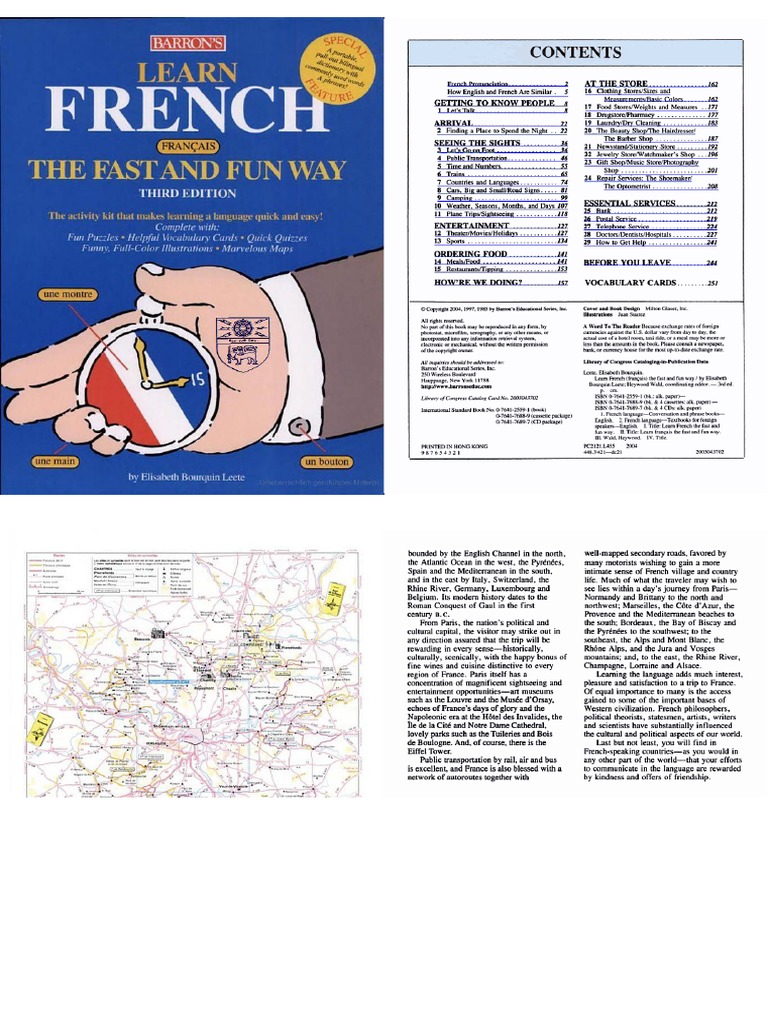 2.0 Learn French The Fast and Fun Way | PDF