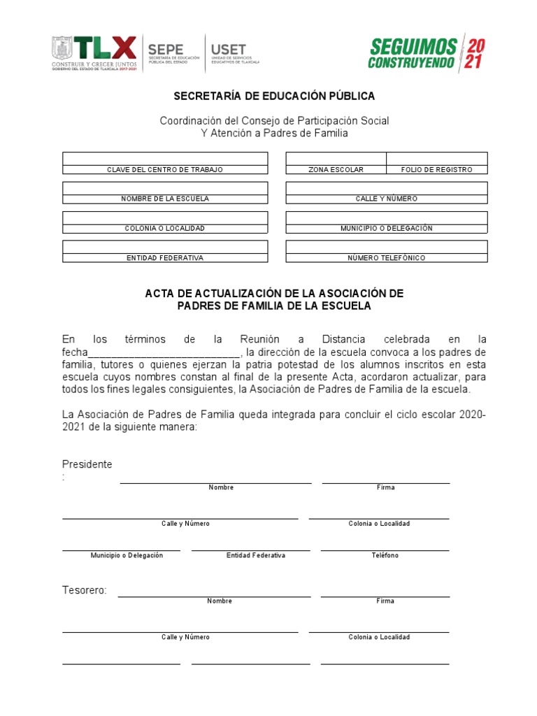 Formato de APF 2020 2024 | PDF | Gobierno