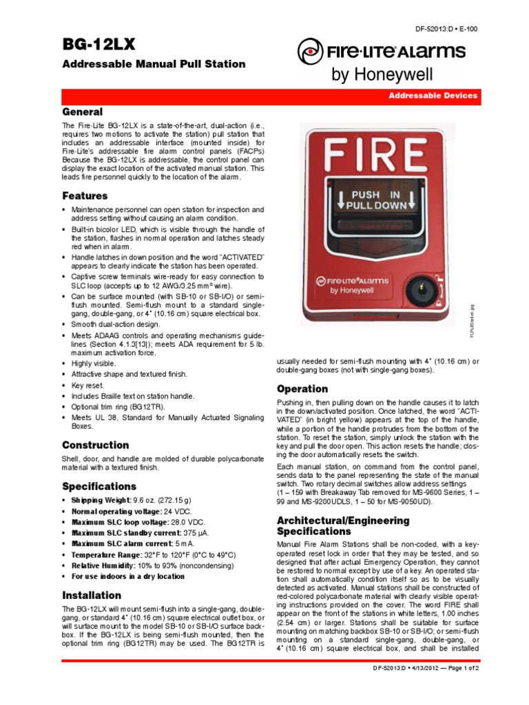 Estacion Manual BG-12LXSP | PDF | Equipment | Manufactured Goods